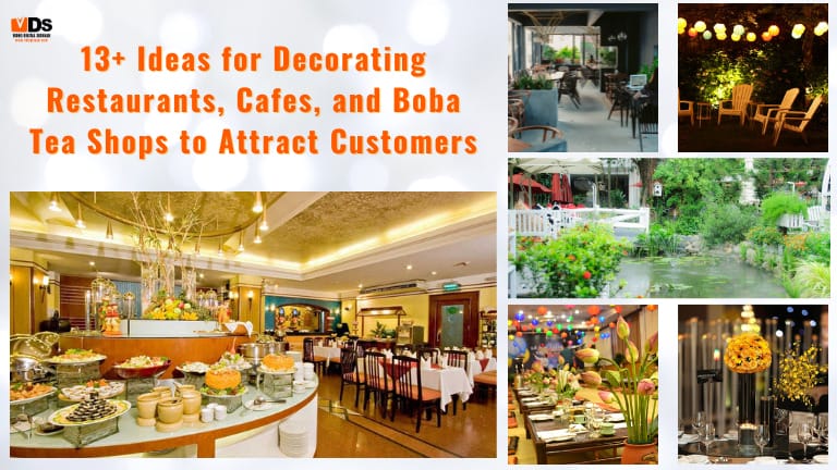 13+ Ideas for Decorating Restaurants, Cafes, and Boba Tea Shops to ...