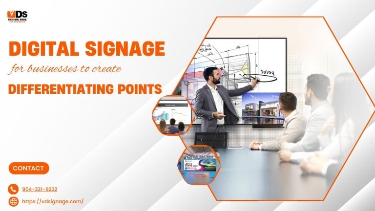 Giải pháp digital signage cho doanh nghiệp tạo ĐIỂM NHẤN